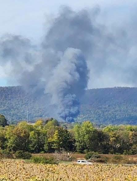 Barn Fire in Middlesex Township - New Kingstown Fire Company